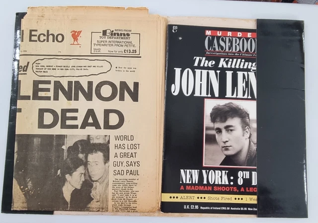 THE KILLING OF John Lennon of The Beatles. 1990 Murder Casebook. $40.00 ...