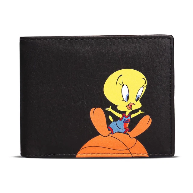 WARNER BROS SPACE Jam: A New Legacy Tweety Bi-Fold Wallet Male Black ...