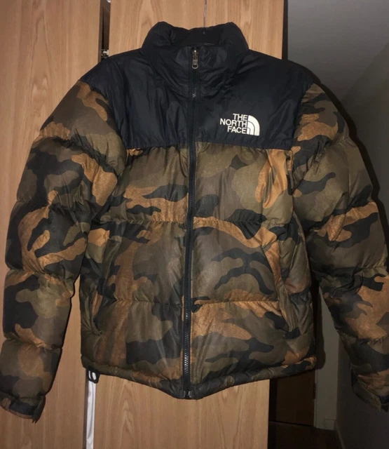 THE NORTH FACE F19 Camo puffa nuptse Jacket , retro 96 , mens XXS ...