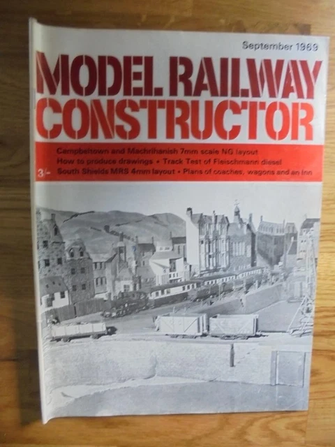 MODEL RAILWAY CONSTRUCTOR Magazine vol 36 No 425 (September 1969) £3.35 ...