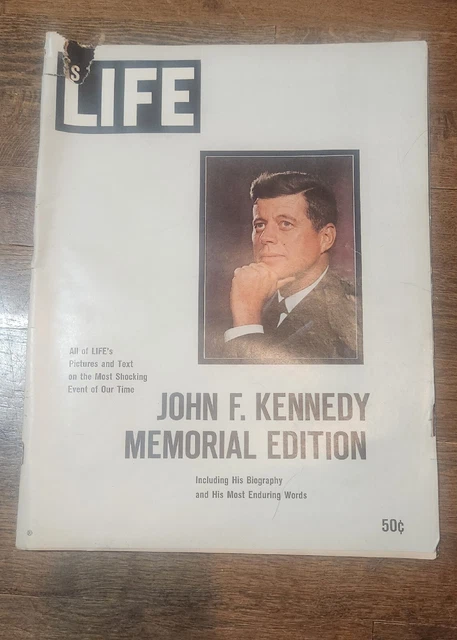 LIFE MAGAZINE PRESIDENT John F. Kennedy Magazine JFK Memorial November ...