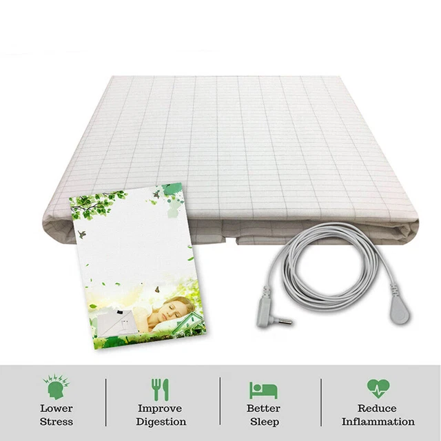 SILVER FIBER RELEASE Static Conductive Earthing Sheet Grounding Mat £22 ...