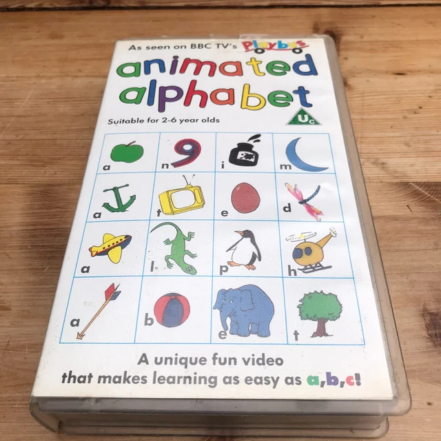 Animated Alphabet Vhs FOR SALE! - PicClick UK