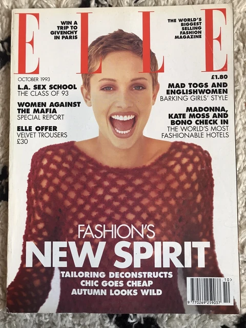 UK ELLE MAGAZINE October 1993 | Beri Smithers | Leonardo Dicaprio ...
