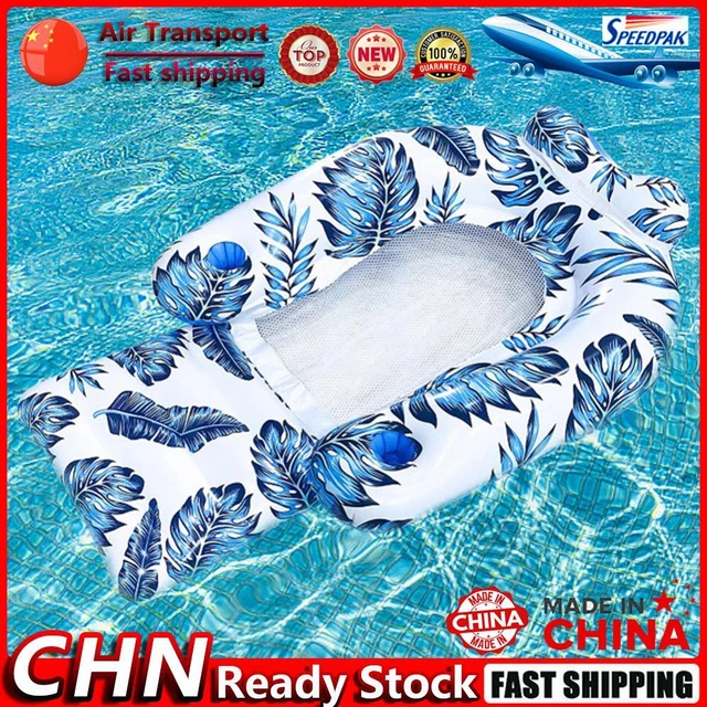 SWIMMING POOL WATER Chair Inflatable Pool Floating Lounger Beach Float ...