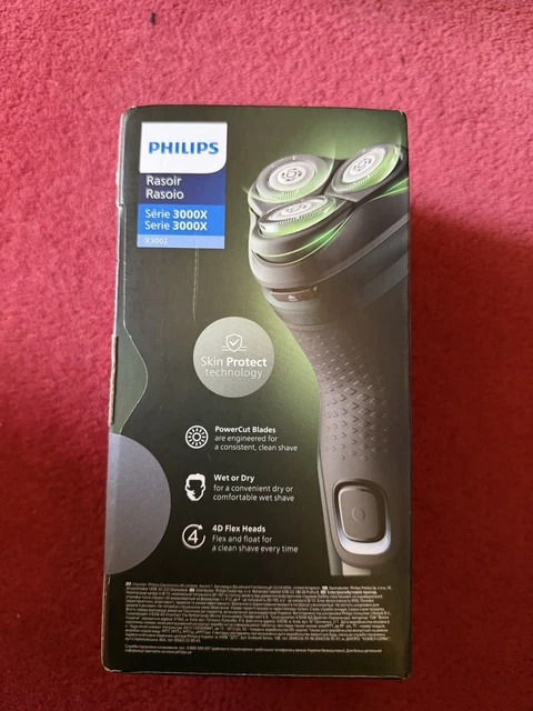 PHILIPS WET & Dry Electric Shaver Series 3000X | Brand New Sealed £30. ...