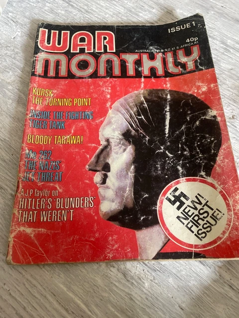 WAR MONTHLY MAGAZINE Issue 1 £8.00 - PicClick UK
