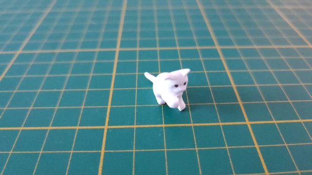 CHATON BÉBÉ CHAT assis yeux noir référence 30205213 pièce détachée ...