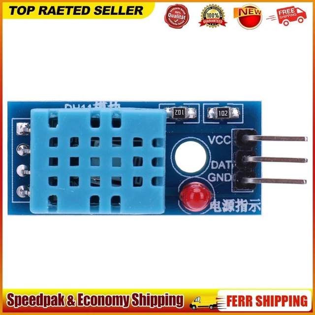 3.3V-5V DHT11 SENSOR Module DHT11 Digital Humidity Sensor 3-Wire Ultra ...