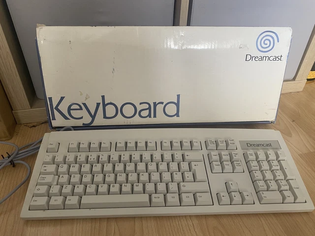 ORIGINAL SEGA DREAMCAST Keyboard Controller Peripheral Official OEM ...