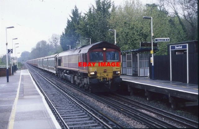 PHOTO CLASS 66 No 66147 At Shawford Station. £2.05 - PicClick UK
