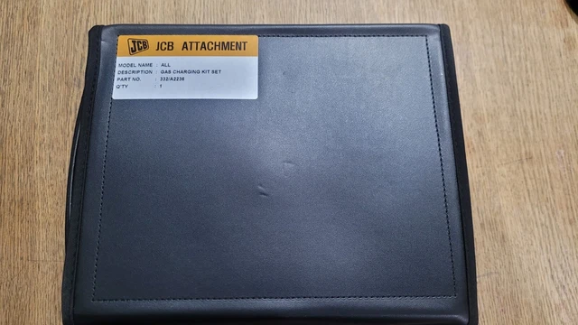 JCB NITROGEN GAS Charging Test Kit Pressure Gauges for Hydraulic ...