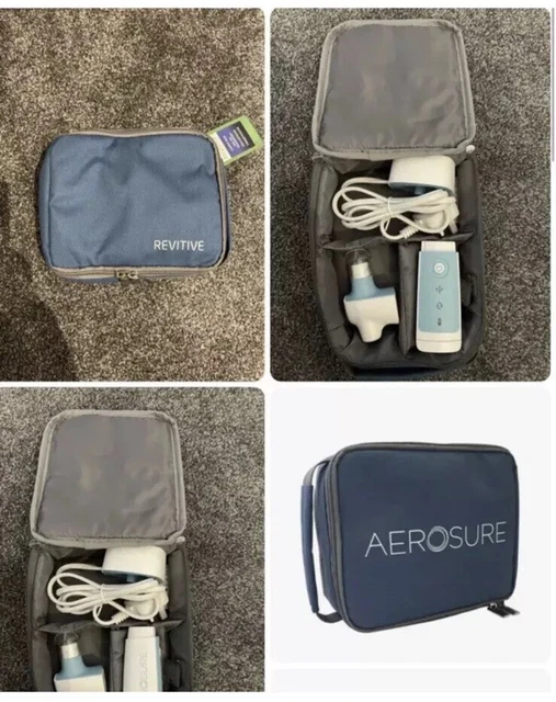 REVITIVE AEROSURE BREATHING Device & Bag RRP £250 Save £100 COPD EX ...