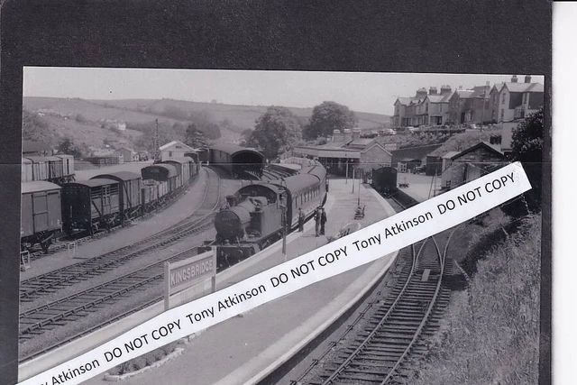 KINGSBRIDGE RAILWAY STATION - Gwr - 5573 - Vintage Print In Sleeve ...