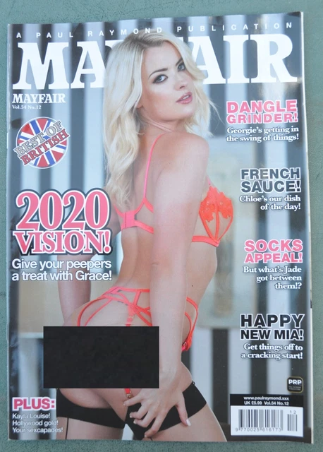 IMMACULATE MEN'S GLAMOUR Mayfair Magazine Volume 54 Number 12 £18.99 - PicClick UK