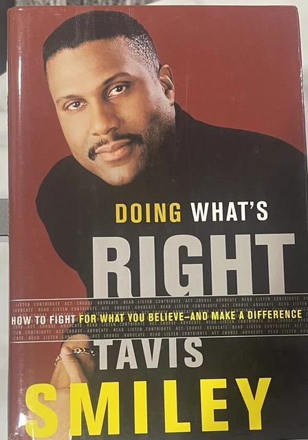 *SIGNÉ* DOING WHAT'S Right par Tavis Smiley EUR 24,05 - PicClick FR