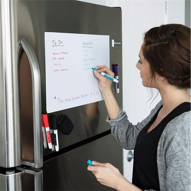 NEU MAGNETISCHES WHITEBOARD Skizze Whiteboard Magnettafel Message ...
