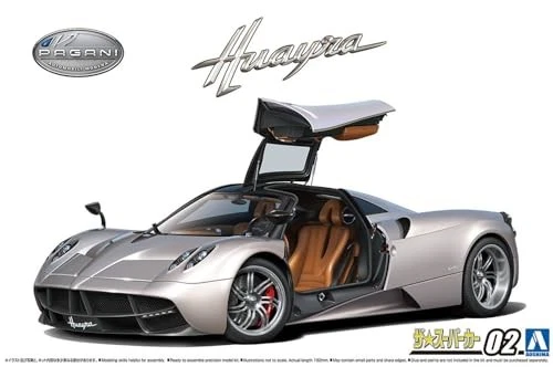 PAGANI HUAYRA 2012 1/24 Scale Model Kit Aoshima Supercar Series No02 ...
