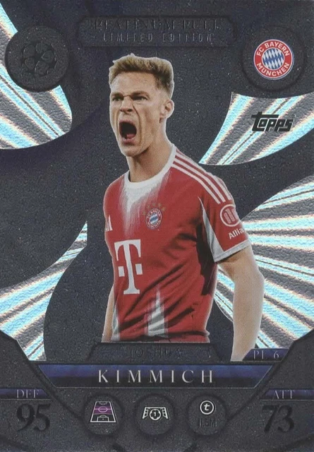 MATCH ATTAX CHAMPIONS League 2025/26 PL 6 Platinum Pull Joshua Kimmich ...