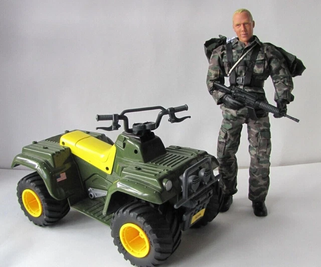 ACTION MAN MOD PARACADUTISTA con ULTRA CORPS 4x4 QUAD BIKE EUR 23,44 ...