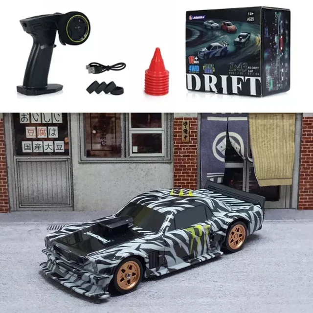 1/43 SCALE RADIO Control Drift Car 4WD RC 2.4g Mini Race Car Toys Model ...