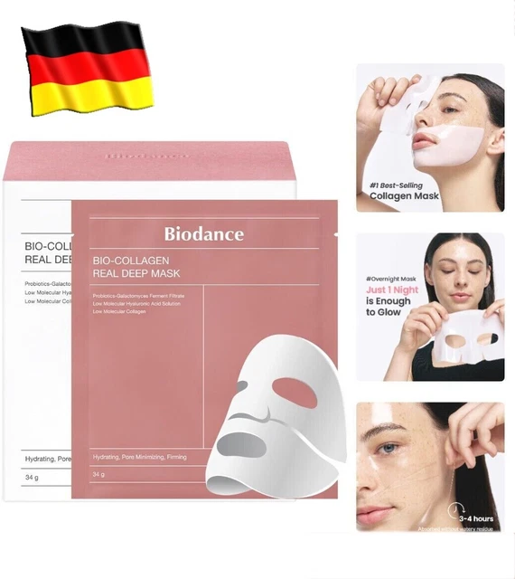 4X BIODANCE BIO-COLLAGEN Real Deep Mask Sheet EUR 9,29 - PicClick DE