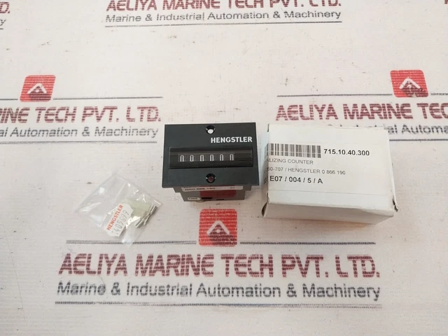 HENGSTLER 0 866 190 Summenzähler Zähler 6 Zahl 230 Unterdruck EUR 138 ...