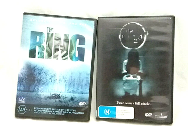 THE RING & The Ring 2 DVD Bundle Horror Movies Region 4 & 2 PAL Free ...