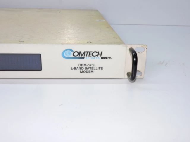 COMTECH EF DATA CDM-570L L-Band Satelite Modem S/N 062224359 EUR 680,33 ...