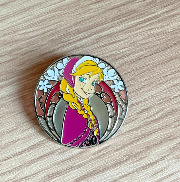 DISNEY TDR STAINED Glass Princess Series Frozen Anna Pin £6.49 ...
