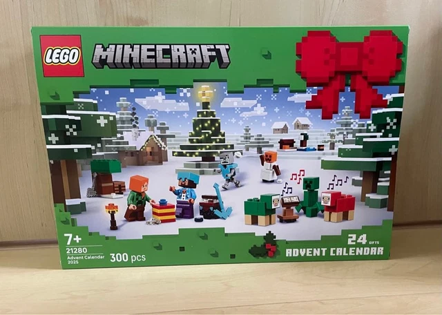 MINECRAFT LEGO ADVENT Calendar Christmas Mini Figures Building Gift ...