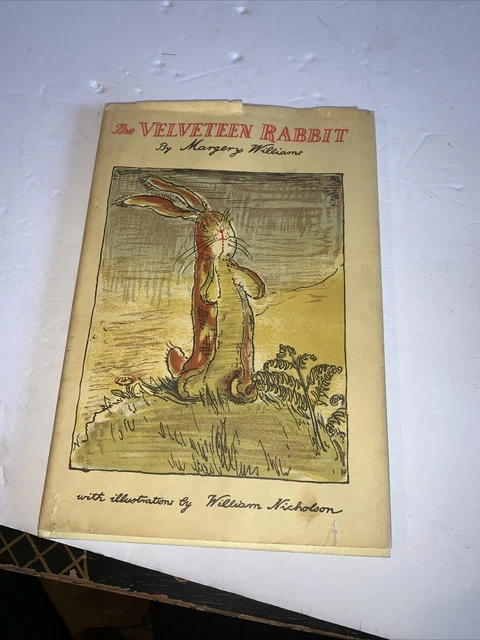 VINTAGE THE VELVETEEN Rabbit Book HB W DJ EUR 13,21 - PicClick DE