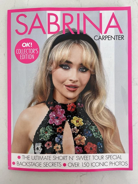 SABRINA CARPENTER UK Ok! Collectors Edition Magazine 2025 £24.95 ...