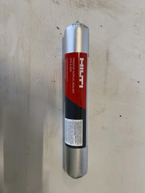 HILTI CFS-S ACR firestop acrylic sealant 580ml for a sausage gun £5.99 ...