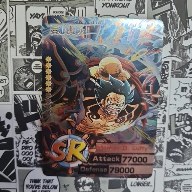 ONE PIECE TCG Card - Manga Anime Full Art - SSR HOLO - MONKEY D. LUFFY ...
