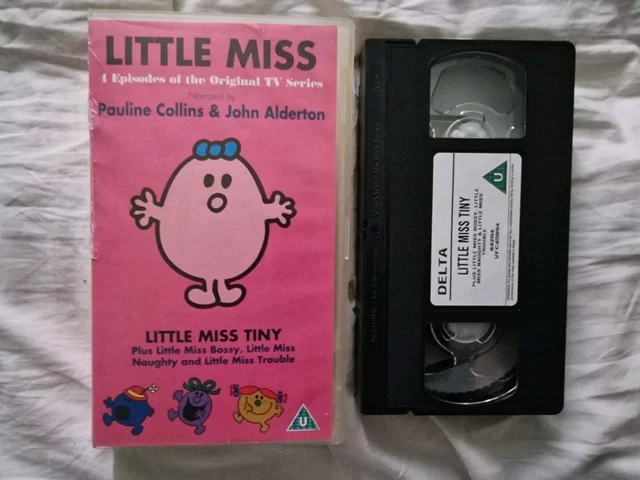 LITTLE MISS TINY VHS ~ Pauline COLLINS/John Alderton Plus 3 Other ...