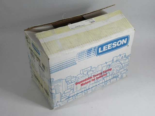 LEESON 1/3HP 1725RPM 115/208-230V 48 DP 1ph 6.6/2.9-3.3A 60Hz NEW $334. ...