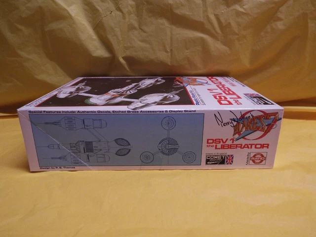 COMET MINIATURES BLAKE'S 7 DSV 1 The Liberator plastic model kit ...