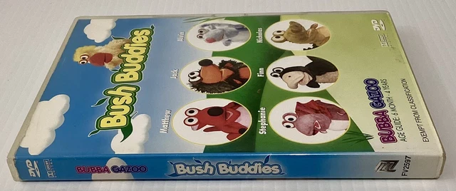 BUSH BUDDIES BUBBA Gazoo DVD + CD 2 Disc Set Region 4 Free Post $8.90 ...