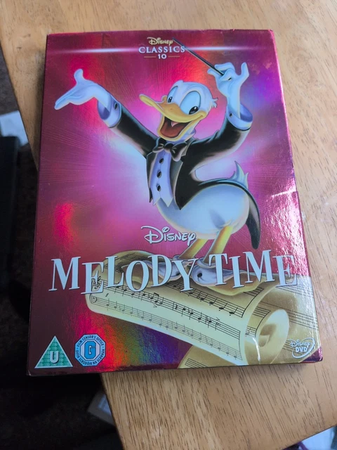 MELODY TIME - Disney's 10th animated classic New & Sealed Disney UK R2 ...