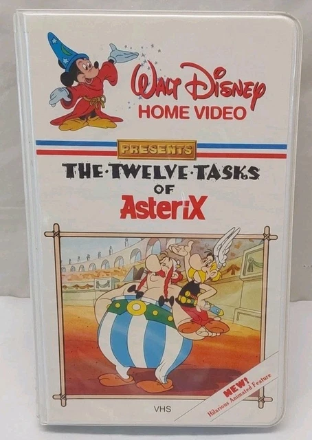 THE TWELVE TASKS of Asterix~VHS~ Vintage~ 1988~ Walt Disney Home Video ...