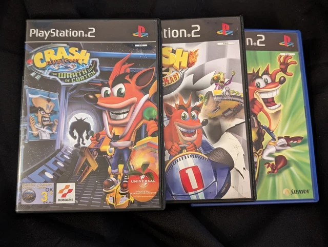 PS2 CRASH BANDICOOT Game Bundle £22.00 - PicClick UK
