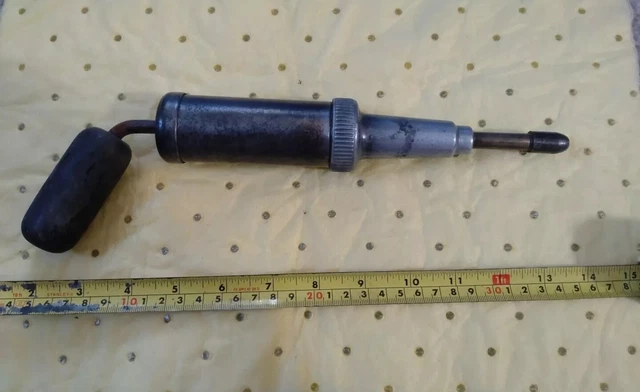 VINTAGE GREASE GUN Mechanic Tool £5.00 - PicClick UK