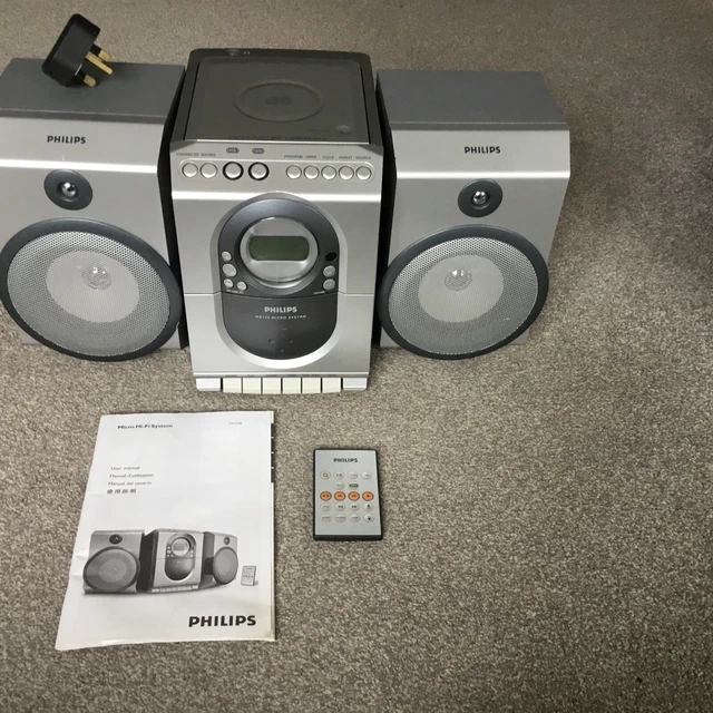 PHILIPS MICRO HIFI system mc138 £19.99 - PicClick UK