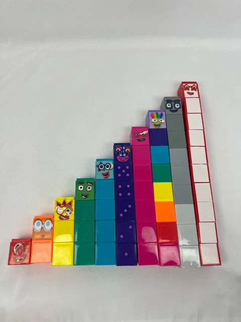 CBEEBIES NUMBERBLOCKS SET 1-10 £12.99 - PicClick UK