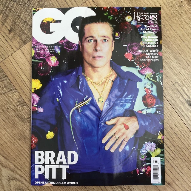 GQ MAGAZINE JULY/AUGUST 2022 BRAD PITT Our 2022 Heroes Special EUR 2,35 ... GQ MAGAZINE JULY/AUGUST 2022 BRAD PITT Our 2022 Heroes Special EUR 2,35 ...