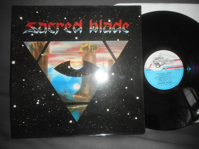 SACRED BLADE &OF the sun+moon" lp original 1986 heavy metal EUR 28,00 ...