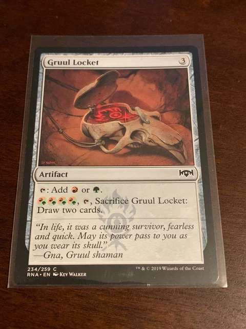 LOCKET GRUUL MAGIC the Gathering Ravnica Allegiance EUR 1,38 - PicClick FR