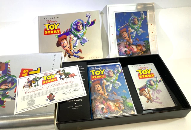 TOY STORY EXCLUSIVE Deluxe Video Edition Pixar Disney Box Set VHS ...