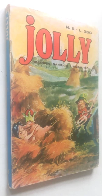 JOLLY N. 6 -15/7/1972- Mensile satirico umoristico - ed. Bianconi EUR 5 ...